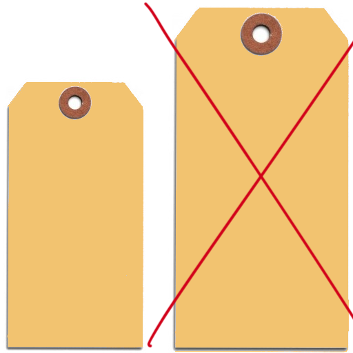 Buff Tags | Gano Inc