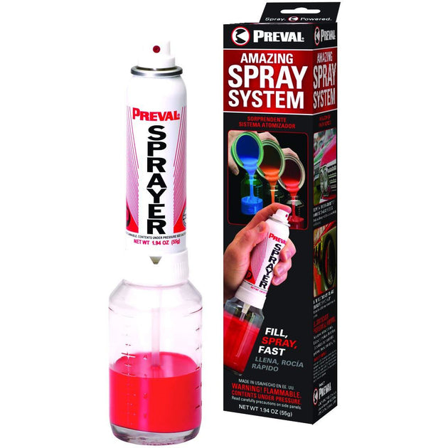 PREVAL Spray System, 1 Power Unit and 1 6 oz. Glass Reservoir | Gano Inc